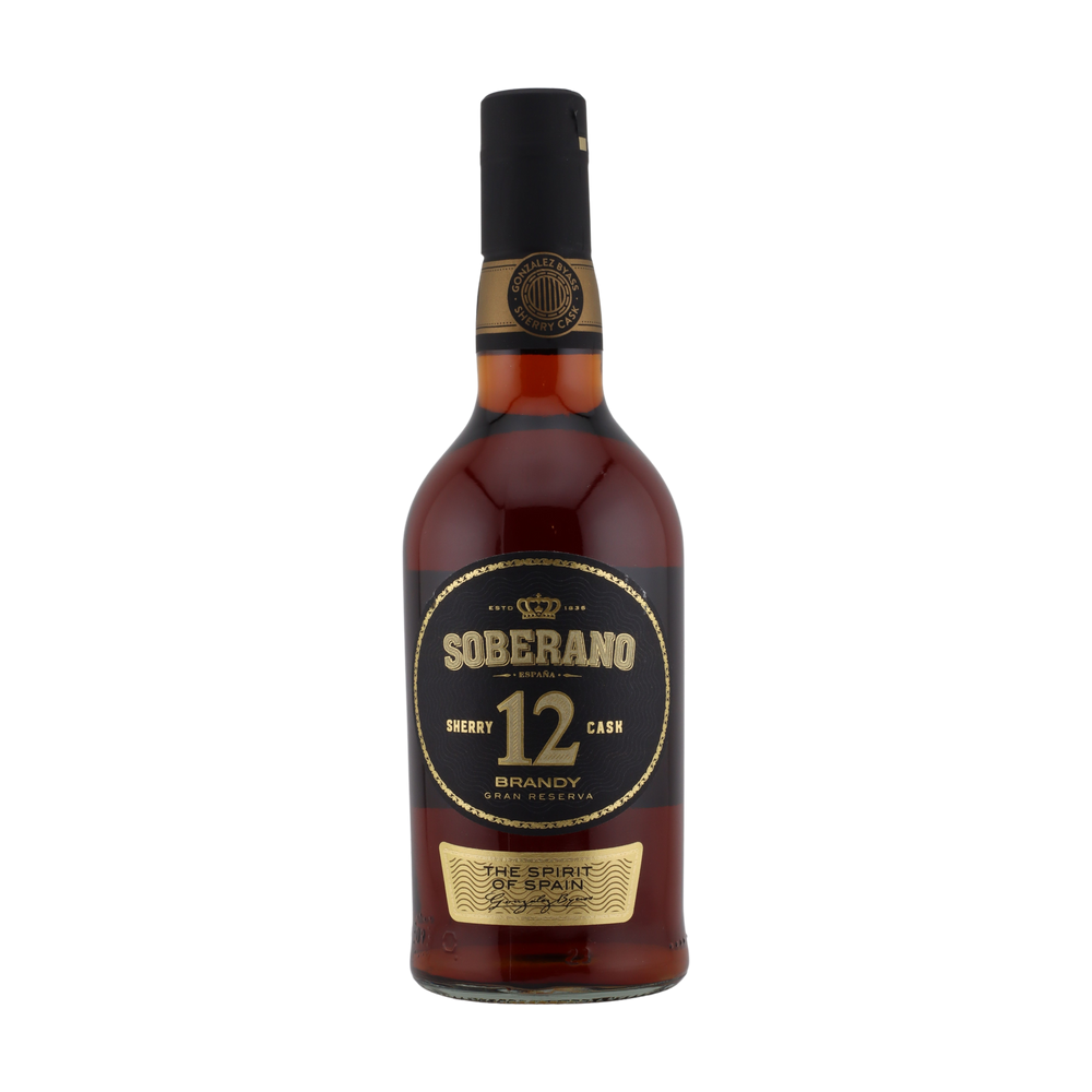 Soberano 12 Solera Gran Reserva 70cl 38% – A&A Wines Ltd.