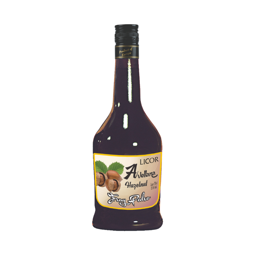 Avellana Licor Fray Pedro 15% 70 CL – A&A Wines Ltd.