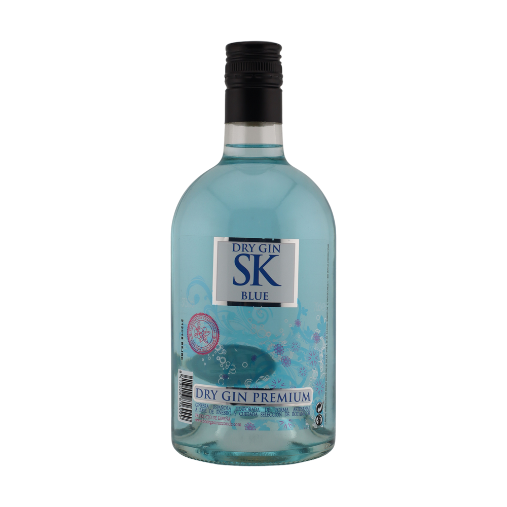 SK Premium Blue Dry Gin 37.5% 70cl – A&A Wines Ltd.