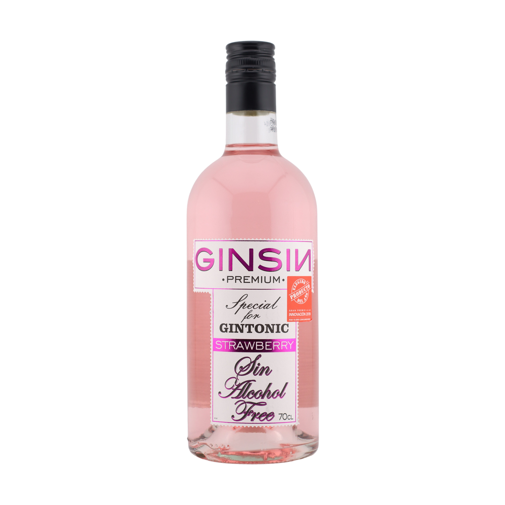 Ginsin Strawberry 0% 70cl – A&A Wines Ltd.