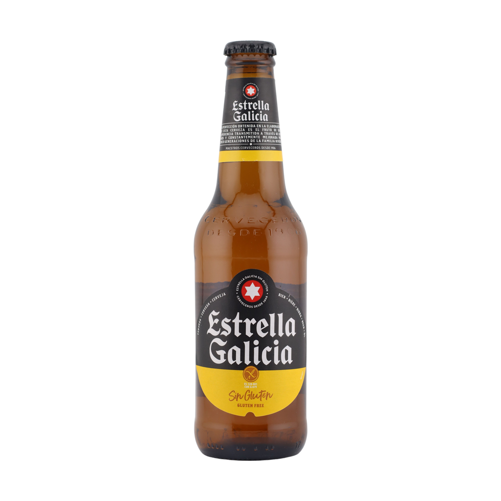 Estrella Galicia Gluten Free 5.5% 330ml x 24 – A&A Wines Ltd.